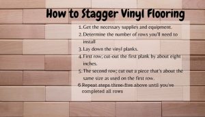 How to Stagger Vinyl Plank Flooring - Floor Techie