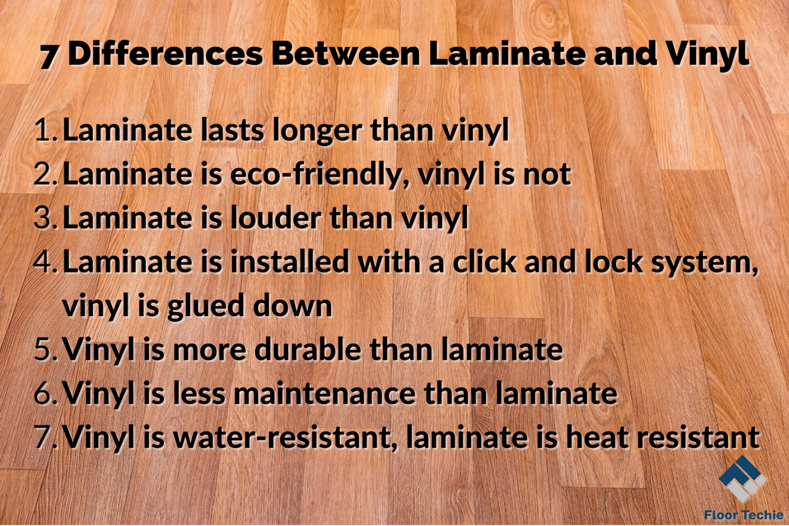 Laminate vs Vinyl Flooring: Differences and Which One is Better - Floor ...